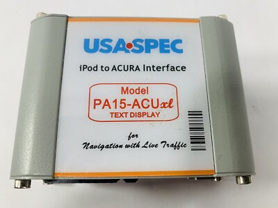 USA SPEC "PA15-ACU. xl" IPOD TO ACURA INTERFACE TEXT DISPLAY | eBay