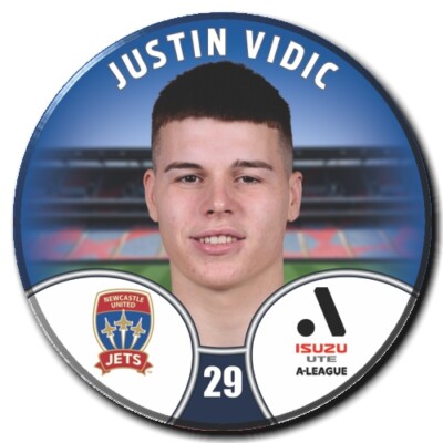 ISUZU UTE A-LEAGUE - NEWCASTLE JETS - VIDIC, Justin | eBay Australia