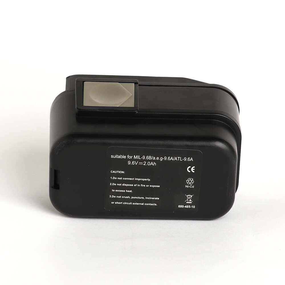 WNMC Battery For Atlas Copco 9.6V, 2000mAh Ni-CD. Fit ATL PES9.6T,PES9 ...