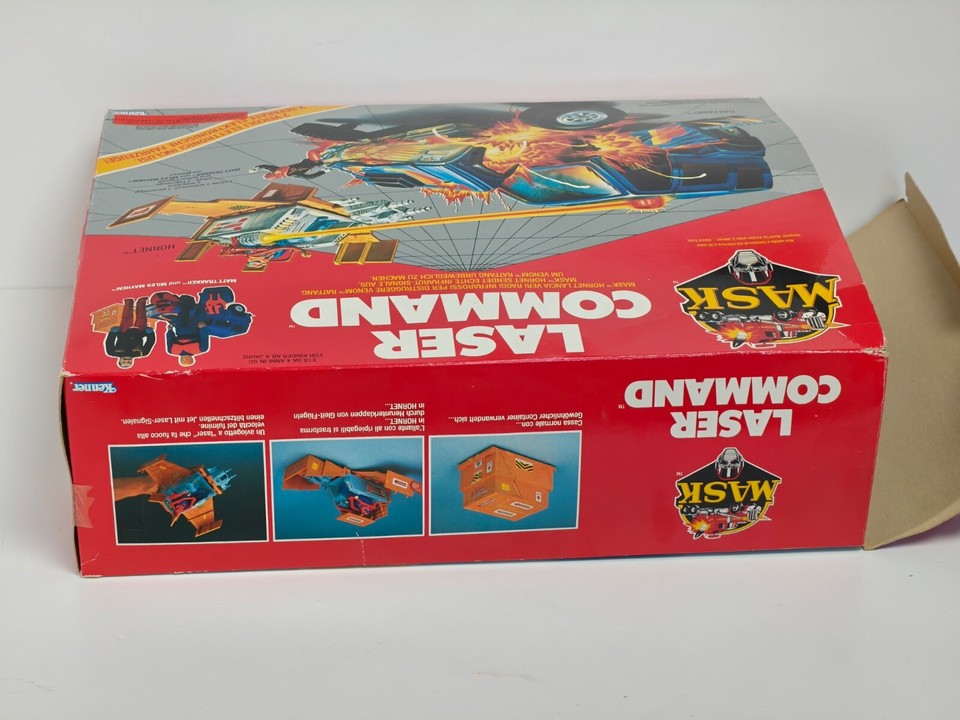 MASK Kenner M.A.S.K. Laser Command 100% COMPLETE with Box & Working ...