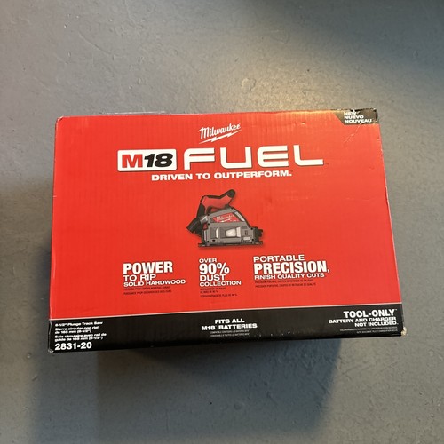 Milwaukee 2831-20 M18 FUEL 18V 6-1/2" Cordless Plunge Track Saw - Bare ...