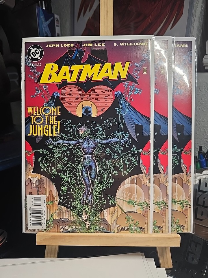 BATMAN HUSH 608-619 COVERS & ART JIM LEE SCOTT WILLIAMS ALEX SINCLAIR ...