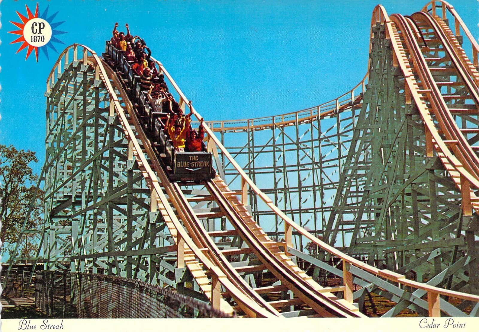 Blue Streak Roller Coaster