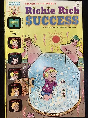 Richie Rich Success Comic # 58 Harvey Comics October 1974 | eBay
