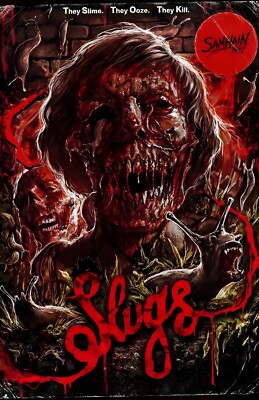 Slugs 1988 Movie Poster Wall Art Made in USA A | eBay