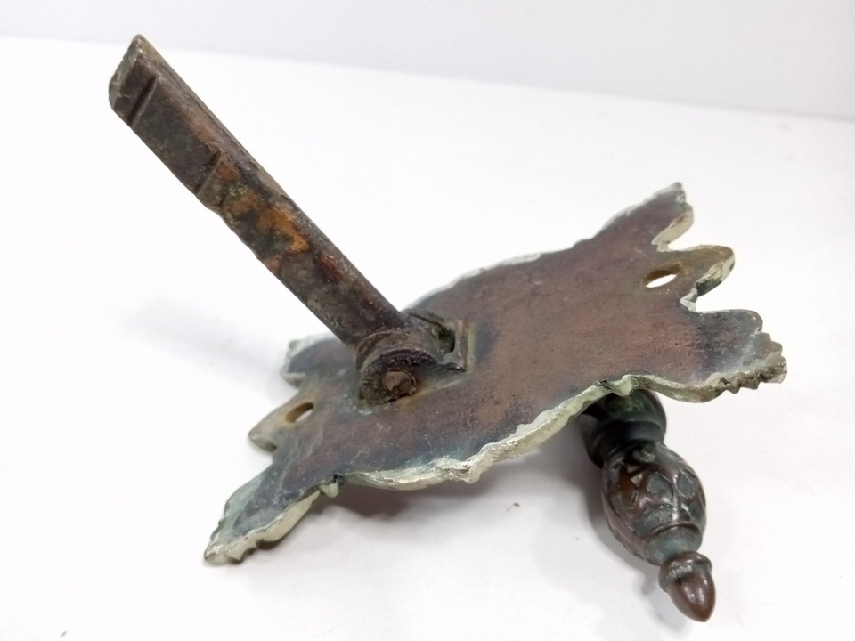 Antique Victorian 1869 Brass Door Bell Corbins Bell New Britain Corbin ...