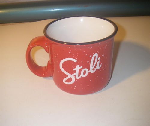 STOLI RED AND WHITE LARGE MUG G4630 | eBay