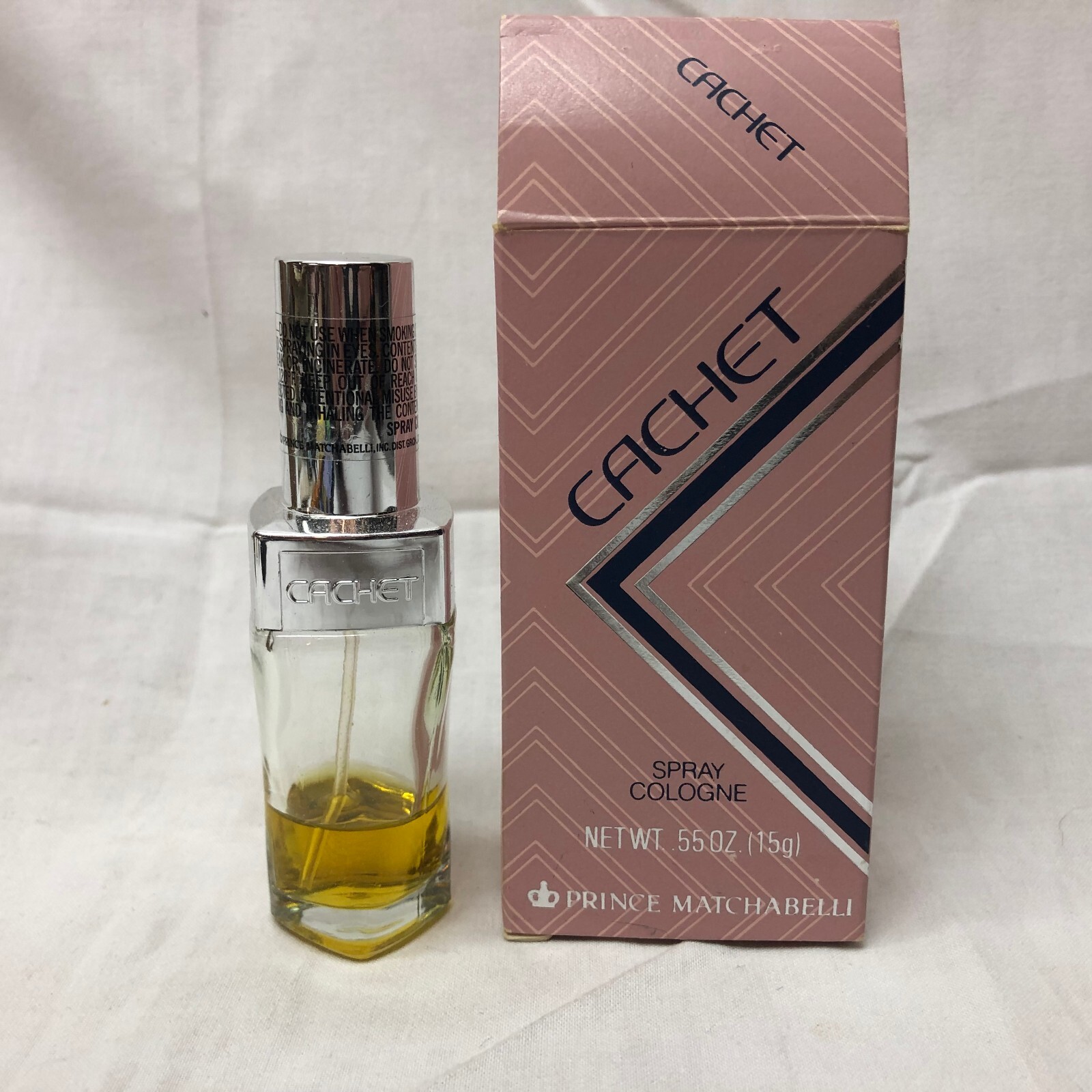 Cachet Cologne 15g. Spray Bottle Prince Matchabelli Vintage Perfume | eBay
