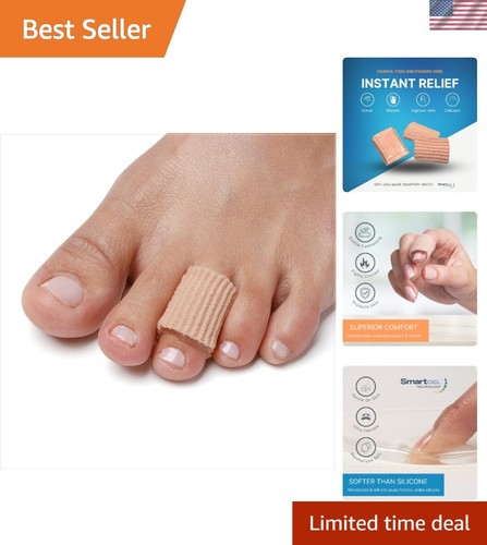 Flexible Gel Toe Sleeves - Instant Relief for Ingrown Toenails ...