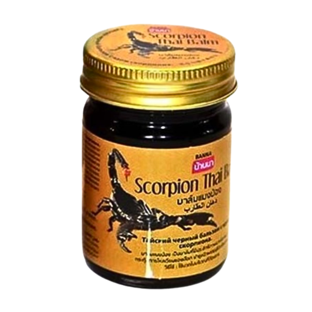6 X 50g Original Thai Massage Scorpion Balm Arthritis and Arthrosis ...