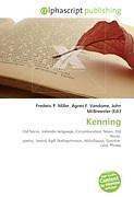 Kenning von John McBrewster Frederic P. Miller Agnes F. Vandome (2010 ...