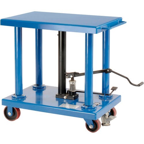 NEW! Work Positioning Post Lift Table Foot Control 6000 Lb. Cap 36x24 ...