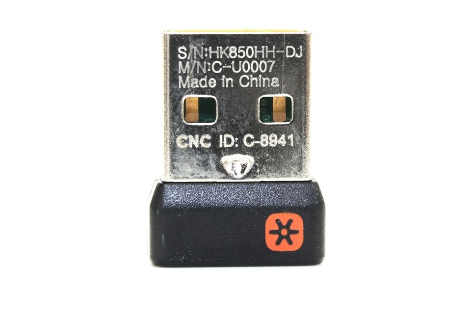 Genuine Logitech USB-A Wireless Unifying Nano Receiver Dongle C-U0007 ...