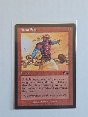 About Face - Urza's Legacy - LP - MTG Magic - Common - Instant | eBay