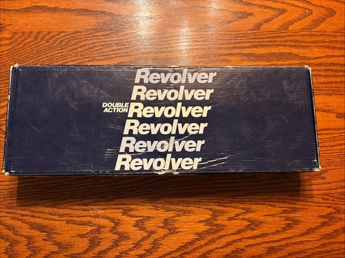 Unlabeled Long Smith & Wesson Double Action Revolver Factory Cardboard ...