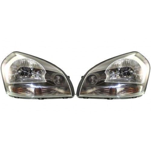 For Hyundai Tucson Headlight 2005-2008 Pair Passenger & Driver Side ...