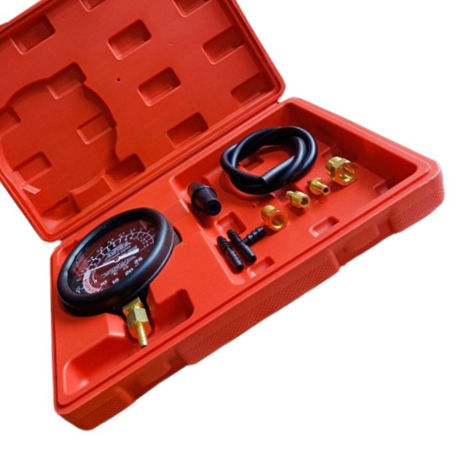 Fuel Pump Vacuum Gauge Kit for Pressure Checks Leak Detection and ...