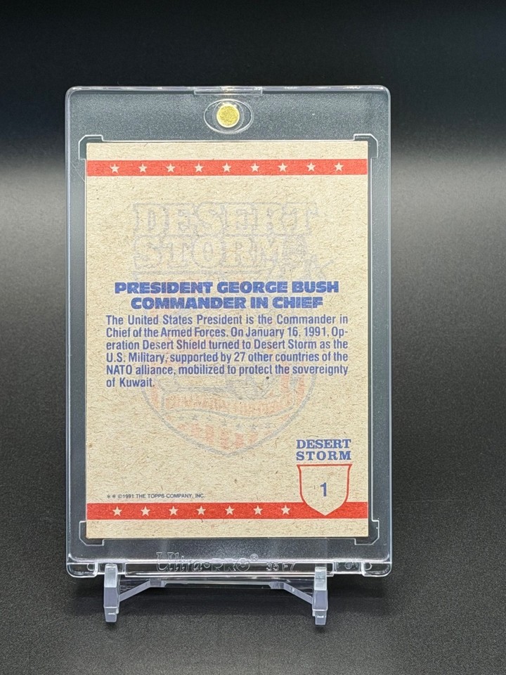 1991 Desert Storm Series 1, Topps Military Trading Cards, You Pick ...