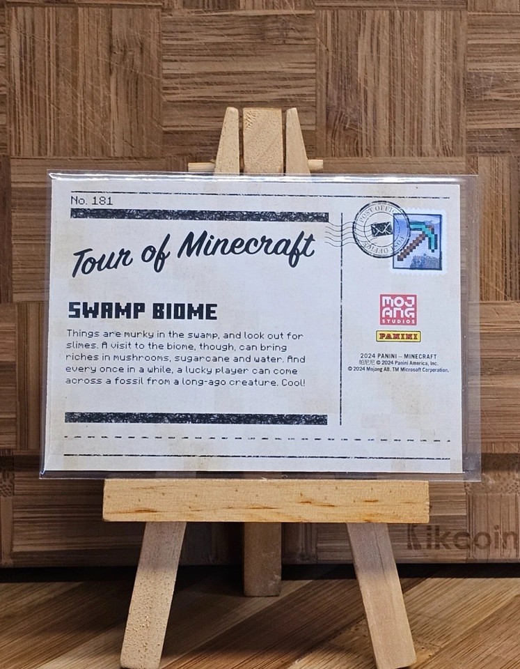 2024 Panini - Minecraft - Swamp Biome Tour of Minecraft Cubic Foil #181 ...