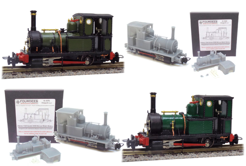 Fourdees Limited Talyllyn Dolgoch Locomotive 009 / OO9 Kit for Bachmann ...