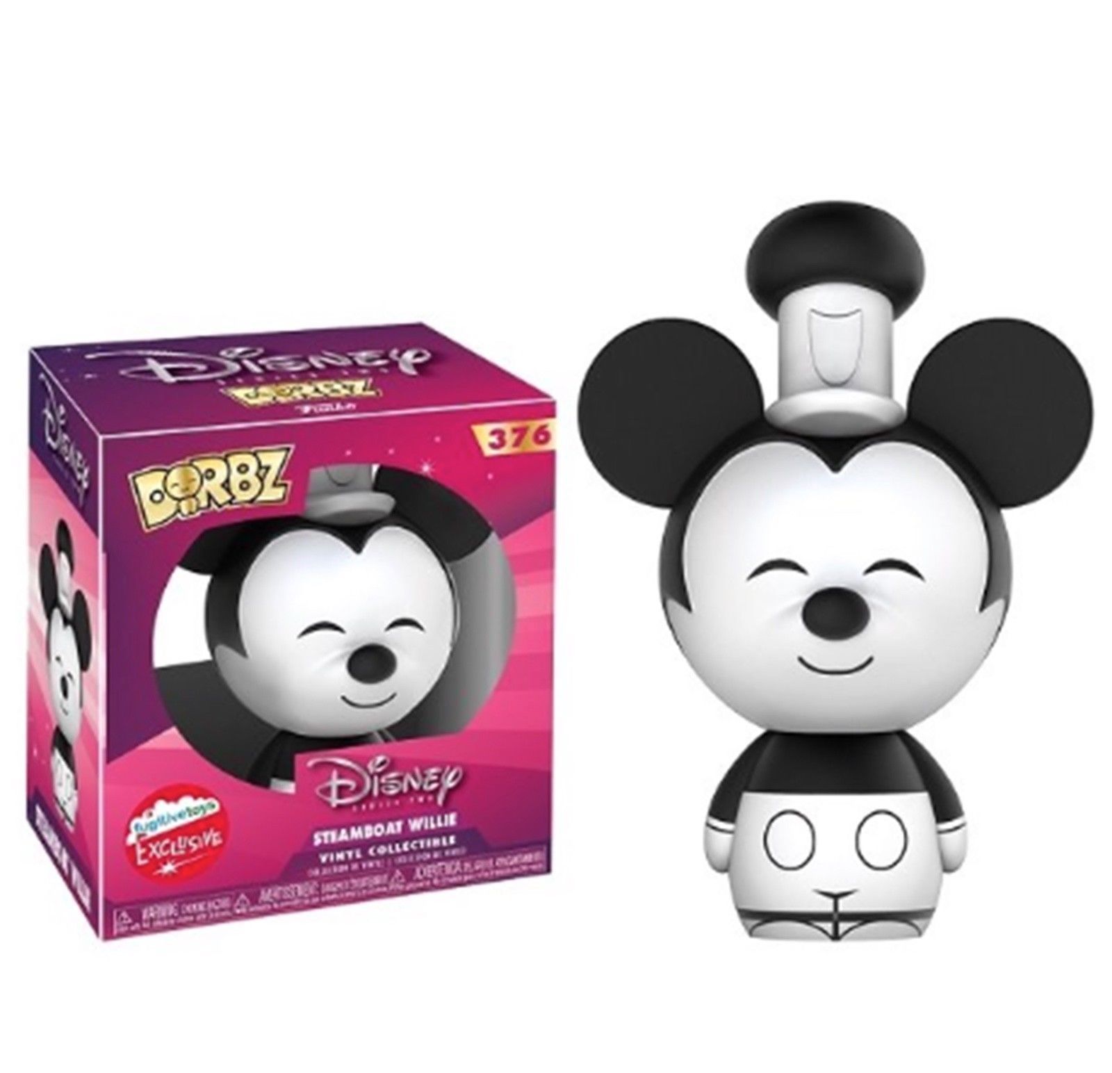 NYCC 2017 Funko Dorbz Fugitive Exclusive STEAMBOAT WILLIE Mickey Mouse ...