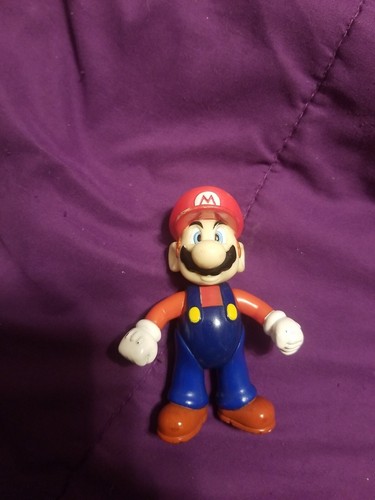Super Mario Bros. - Mario Action Figure Figurine 2002 Nintendo | eBay