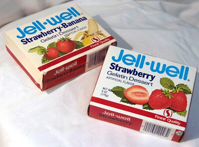 Jell-Well gelatin Safeway Brand vintage advertising packaging | eBay