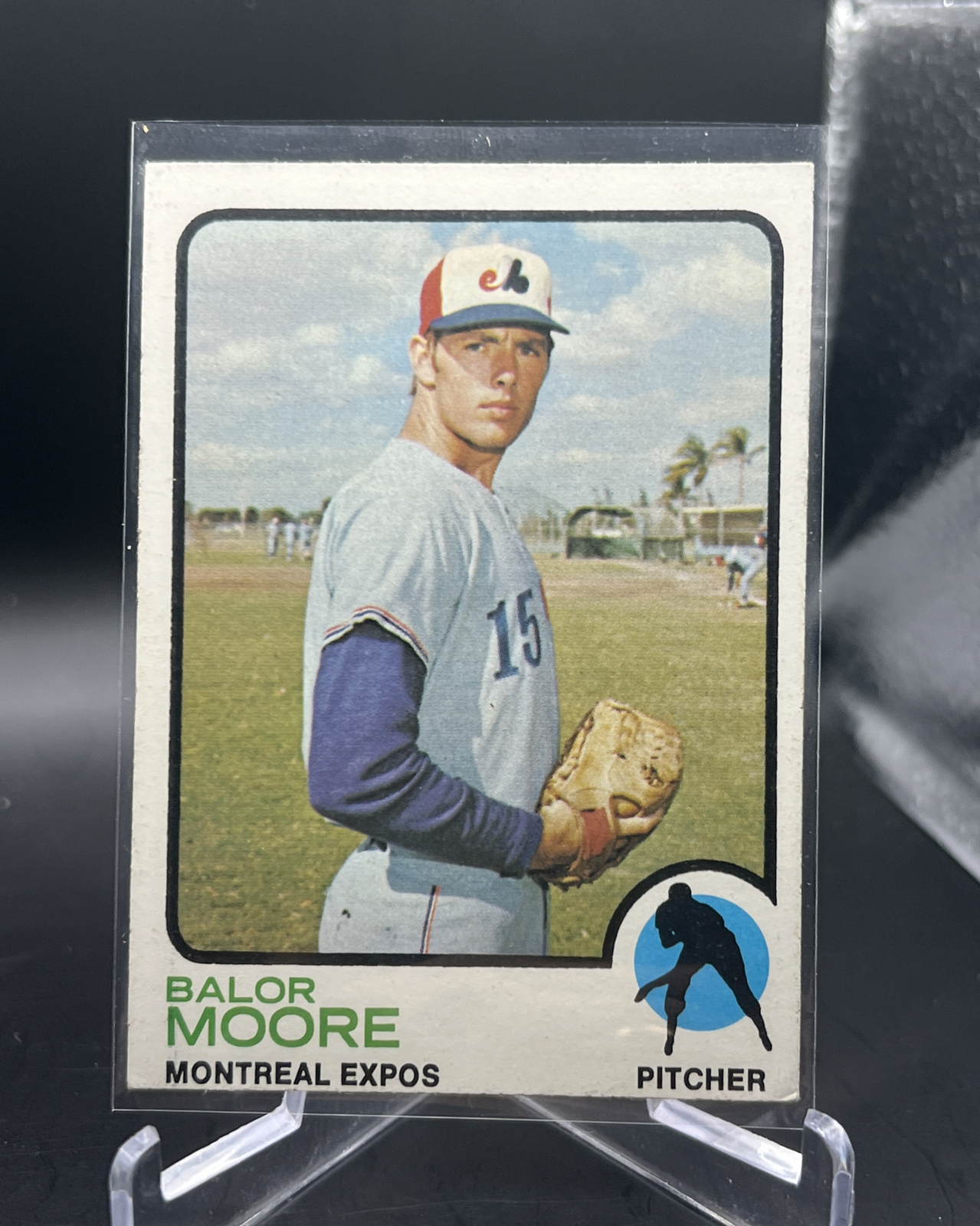 1973 TOPPS Baseball Card # 211 BAYLOR MOORE Montreal Expos NM+ | eBay