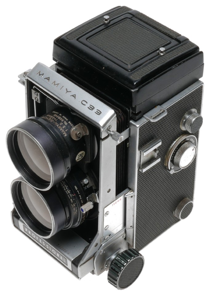 Mamiya C33 Professional TLR Camera Blue Dot Sekor 1:3.5 f=65mm | eBay