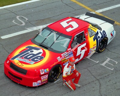 RICKY RUDD 1993 #5 TIDE CHEVY CLOSE UP SHOT AT DAYTONA 8X10 GLOSSY ...