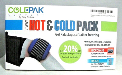 ColePak 2 Way Hot & Cold Pack Recovery Therapy- Blue | eBay