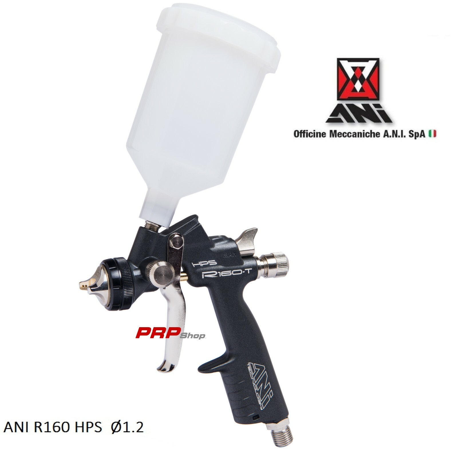 Ani R160/T Hps 1.2 Mini Aerografo Pistola A Spruzzo Verniciatura ex Ani ...