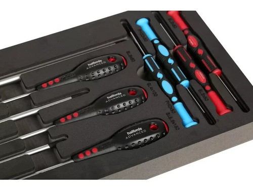 Halfords Advanced 10 Piece Screwdriver Set Modular Tray | eBay