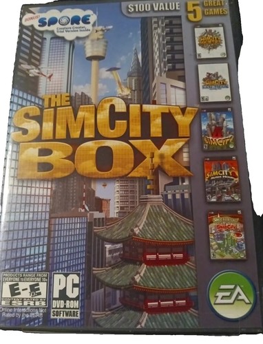 SimCity Box (PC, 2008) 14633190731 | eBay