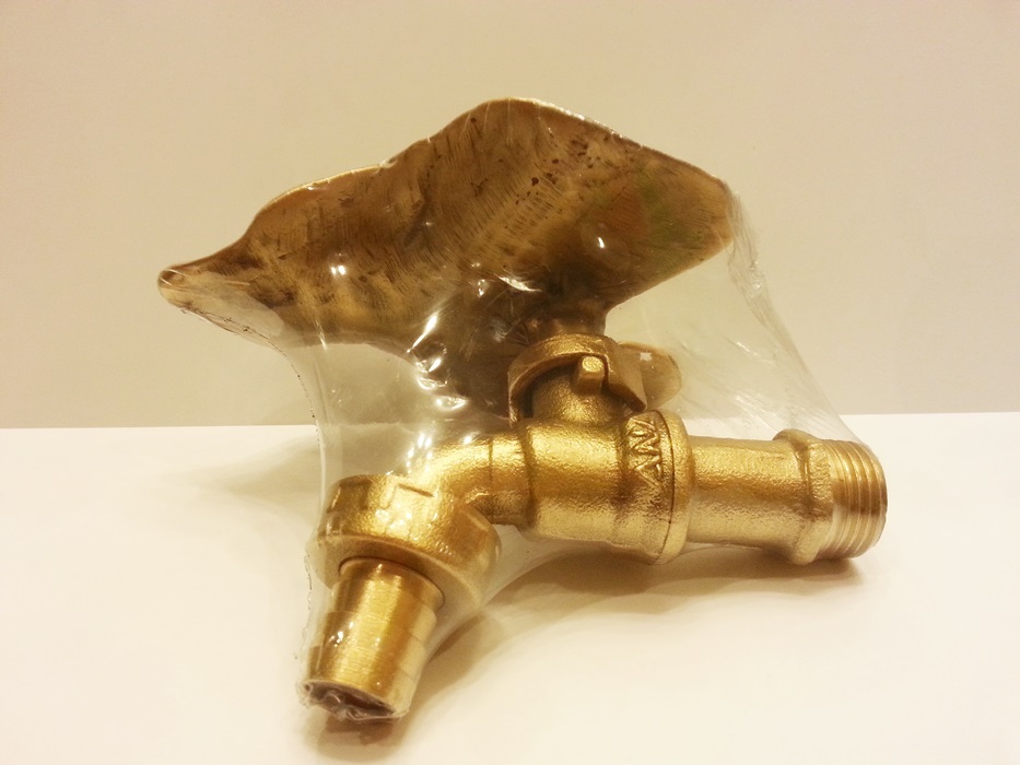 Brass Garden Tap Faucet FLAMINGO Spigot Vintage Water Home Decor Living ...