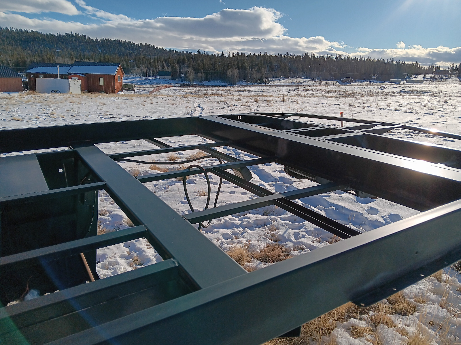 40 ft Shipping Container on Wheels - Storage/Travel Trailer/Tiny Home | eBay