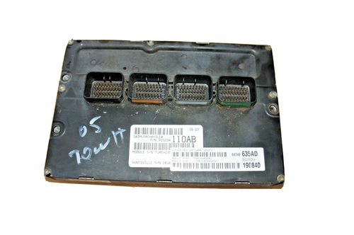 05 TOWN COUNTRY CARAVAN ENGINE CONTROL MODULE COMPUTER ECM 04 06 ?? NJ ...