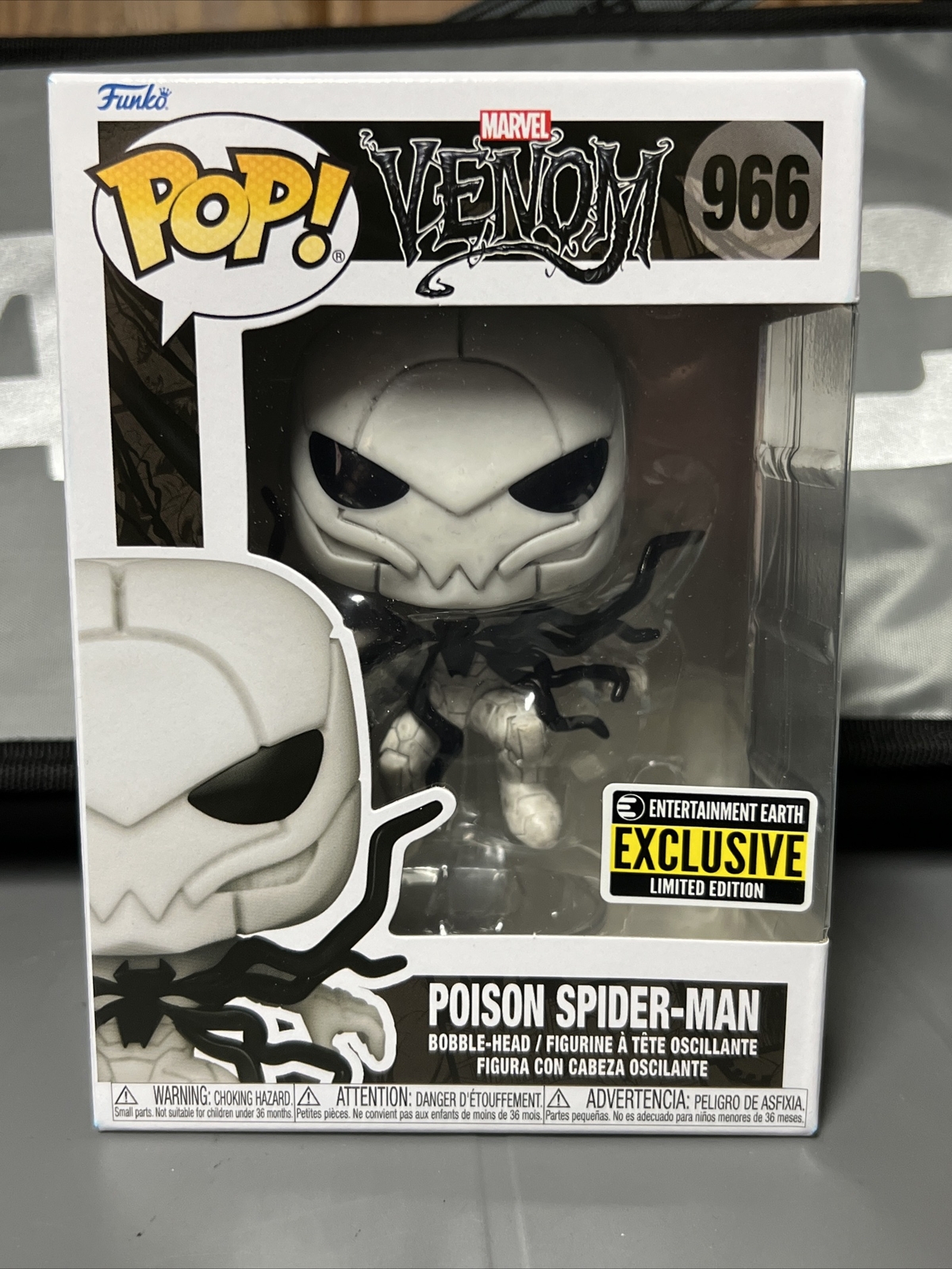 Funko Pop! Vinyl: Marvel - Poison Spider-Man - Entertainment Earth (EE ...