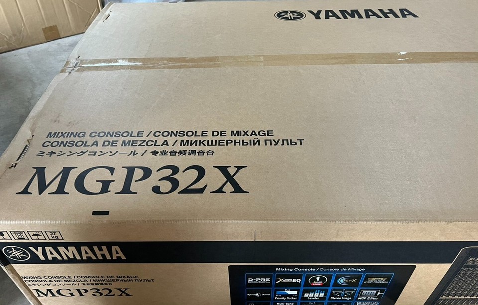 YAMAHA MGP32X Series 32-Channel Premium Mixing Console Analog Mixer NEW ...