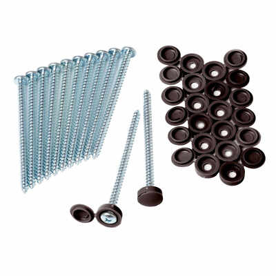 Homeside Vinyl Shutter Screws & Caps | eBay
