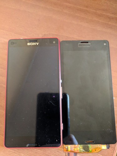 for Sony Xperia Z3 Mini Compact D5803 Black LCD Display Touch Screen ...
