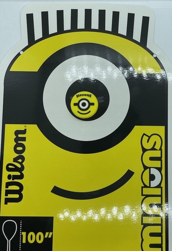 Wilson x minions Official Tennis Racket Shock Absorber - 1 Eye Smile ...