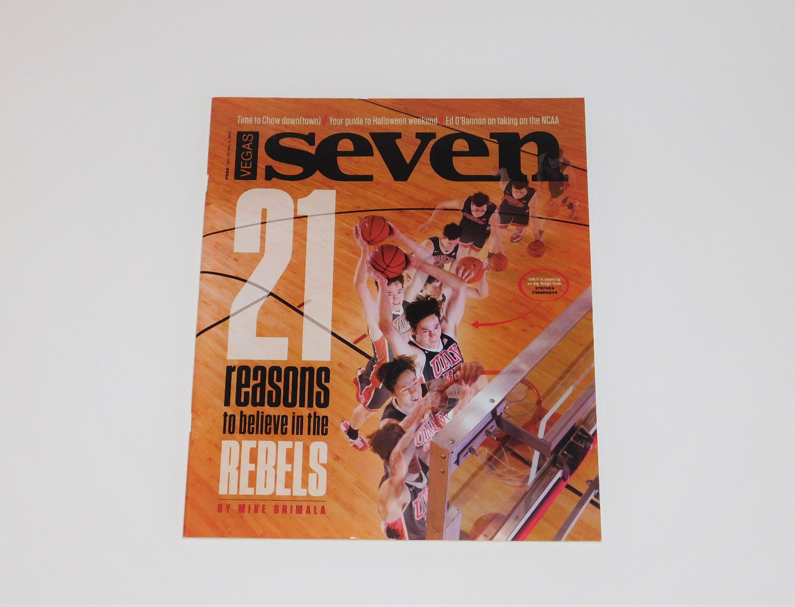 Vegas Seven Magazine UNLV Runnin' Rebels Basketball 2015 Preview Issue ...