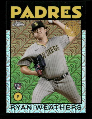 Ryan Weathers 2021 Topps #86TC-32 1986 Topps Baseball 35th Anniversary ...