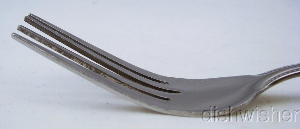 Hampton 196 Stainless Steel BEADED EDGE POINTED Salad Fork(s) 7 1/8" | eBay