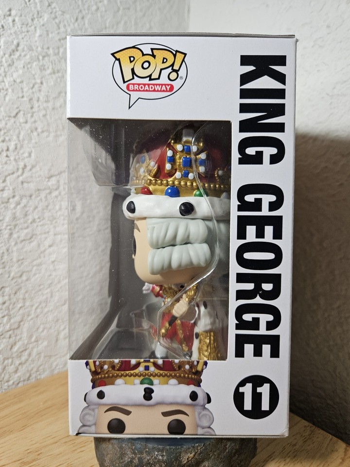 Funko Pop! King George #11 Vinyl Figure Broadway Hamilton - W ...