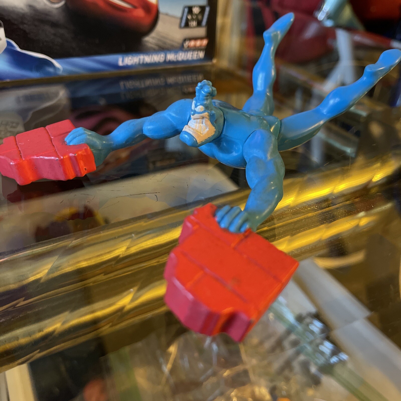 1996 Taco Bell The Tick Balancing Brick Action Figure Promotional Toy ...