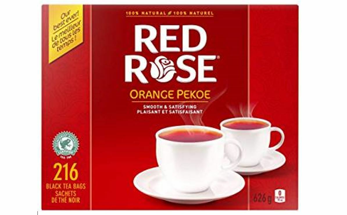 Red Rose Orange Pekoe Tea - 216ct/626g Canadian New Fresh | eBay