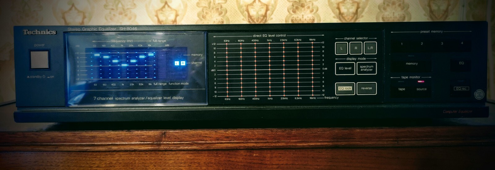 Technics SH-8046 Stereo Graphic Equalizer | Grelly UK