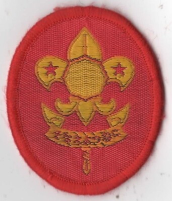 Japan Boy Scout Badge RED Bdr. [INT272] | eBay